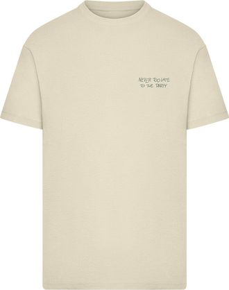 Mister Tee T-Shirt Never Too Late To The Party