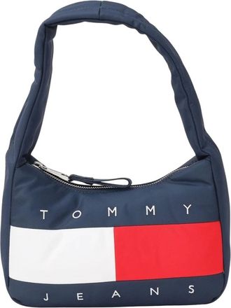 Tommy Jeans Femme, Sacs, Bleu, Taille: ONE Size Archive Logo Shoulder Bag