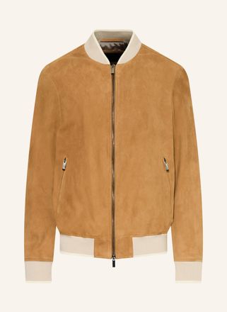 Paul & Shark Paul & Shark Lederblouson braun