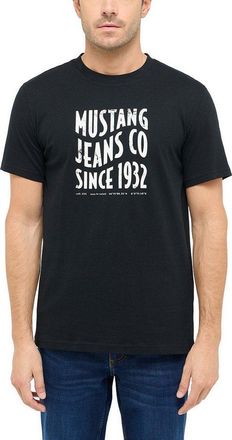 Mustang Jeans Kurzarmshirt Style Austin mit Logo-Print
