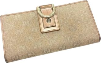 Gucci Portefeuille long (bi-pli) Pre-owned 141412 - Femme - Pre-owned - Rose - Taille: ONE Size