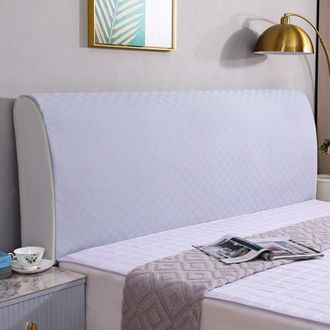 Generic Bettkopfteil Bezug Dehnbarer Bett Kopfteil Bezug - Staubdichter Schutzbezug F&uuml;r Komfortables Bettkopfteil Hussen Abnehmbar Und Waschbar F&uuml;r Moderne Sc