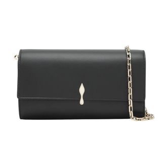 Christian Louboutin Femme, Accessoires, Noir, Taille: ONE Size Bettina Wallet On Chain
