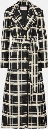 Valentino Mantel Mossi aus Tweed