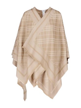 Burberry Wool And Cashmere Cape