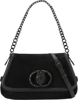 Kurt Geiger Femme, Sacs, Noir, Taille: ONE Size Chelsea LG Soft Saddle DR