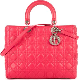 Dior Crossbody Bags - Lady Dior Large - Gr. unisize - in Rosa - für Damen