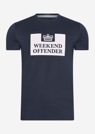Weekend Offender T-shirt prison - marine
