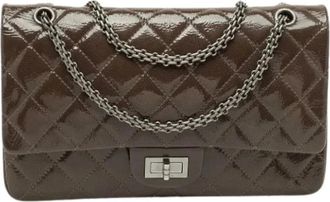 Chanel Sac &agrave; bandouli&egrave;re matelass&eacute; vintage Pre-owned - Femme - Pre-owned - Brun - Taille: ONE Size