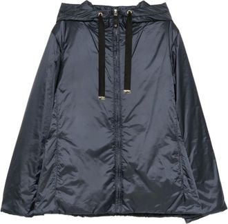 Max Mara Femme, Vestes, Bleu, Taille: 38 FR Giacca Greenh zip