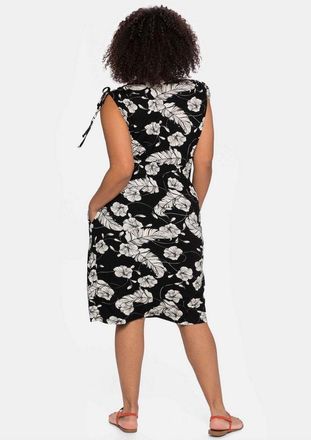 Sheego Strandkleid Strandkleid &Auml;rmellos