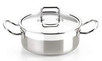 Bra Profesional | Professioneller Edelstahltopf mit Deckel 26 cm