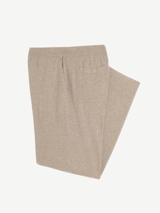 Luca Faloni Jogginghose in Camel-Beige aus Kaschmir (2-f&auml;dig) f&uuml;r Herren