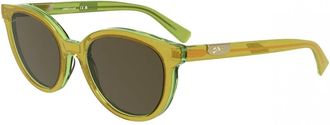 Longchamp Lunettes de soleil Lo773S - Femme - Accessoires - Vert - Taille: 52 MM