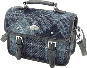 Glen Appin Sac &agrave; bandouli&egrave;re Mini Bervie en Harris Tweed avec sangle r&eacute;glable et amovible, s