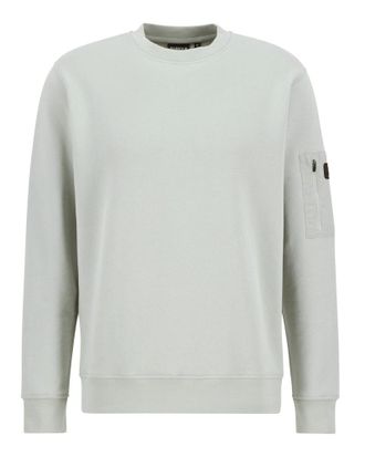 Barbour Softes Sweatshirt mit &Auml;rmeltasche und und Logo-Patch in