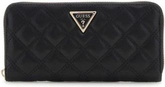 Guess Femme, Accessoires, Noir, Taille: ONE Size Giully Large Wallet