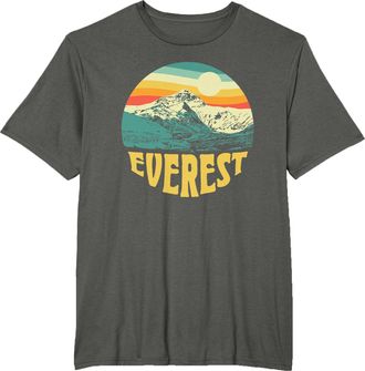 Symbiosis Supply Co. Mount Everest Himalayan Landmark - Vintage 80s Graphic T-Shirt