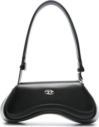 Diesel sac porté épaule Play - Noir