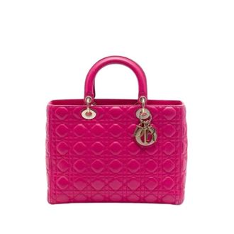 Dior Pre-owned Lady Dior - Femme - Pre-owned - Rose - Taille: ONE Size