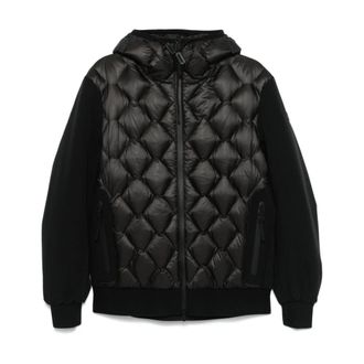 Peuterey Schwarzer gesteppter Steppmantel - - Jackets - Herren - Schwarzk - S