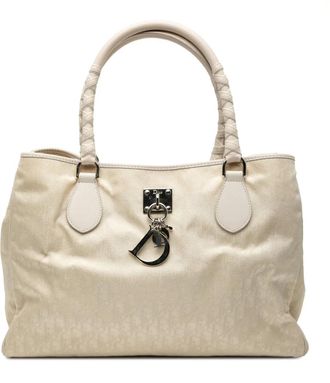 Dior Shopper - Diorissimo Trotter Canvas Lovely Charm Tote - Gr. unisize - in Braun - f&uuml;r Damen