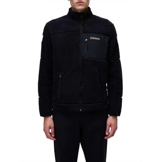 Napapijri Homme, Sport, Noir, Taille: 3XL Veste Polaire Noire &agrave; Zip pour Exp&eacute;dition
