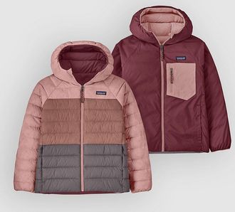 Patagonia Reversible Down Kids Jacke fuzzy mauve