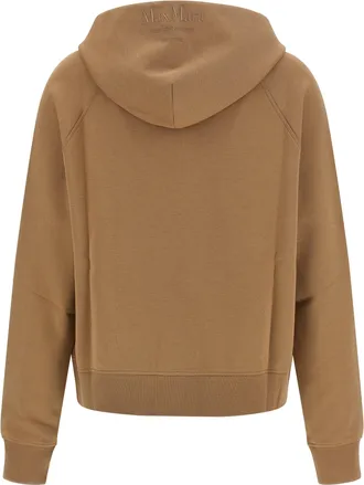Max Mara Womens Beige Cotton Sweatshirt Clothing