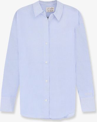 MC2 Saint Barth Cristal cotton shirt with striped pattern - MC2 SAINT BARTH - gender_Woman