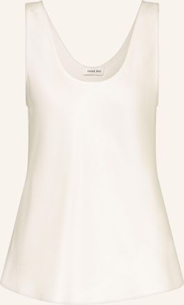 Anine Bing Anine Bing Seidentop Lea weiss