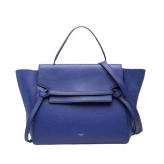 Celine Sac Mini Belt Pre-owned - Femme - Pre-owned - Bleu - Taille: ONE Size