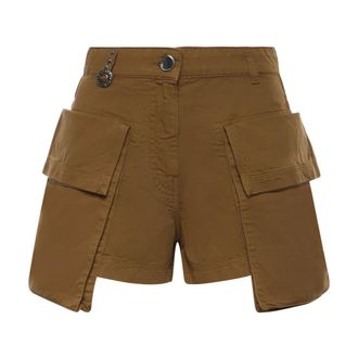 Pinko Pinko, Femme, Shorts, Brun, Taille: 34 FR Flap-pocket Shorts