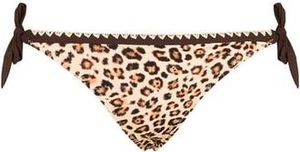 Banana Moon Bas de maillot de bain imprim&eacute; l&eacute;opard