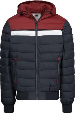 Pitbull Herren Winterjacke RUBIO M&auml;nner Steppjacke mit Kapuze, Warm Gepolstert, Sportlicher Style, Nylon Jacke f&uuml;r Kalte Tage