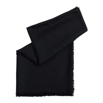 Missoni Luxuri&ouml;ser Schwarzer Logo-Print-Schal - - Accessories - Damen - Schwarzk - ONE SIZE