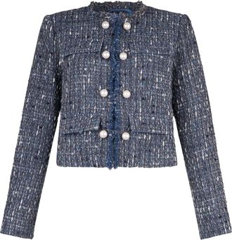 Liu Jo veste texturée - Bleu