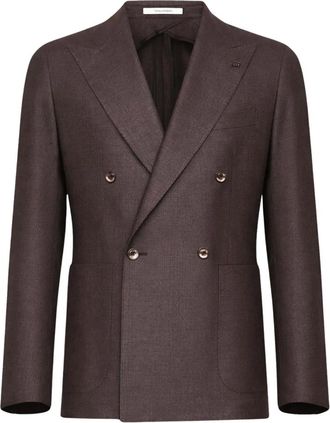 Tagliatore Homme, Vestes, Brun, Taille: 2XL Blazer Crois&eacute;