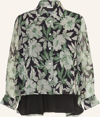 Loewe Hemdbluse Aus Seide schwarz