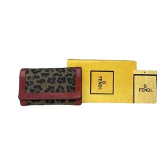 Fendi Pre-owned Vintage Leder Schl&uuml;sselanh&auml;nger - - Pre-owned - Damen - Mehrfarbig - ONE SIZE