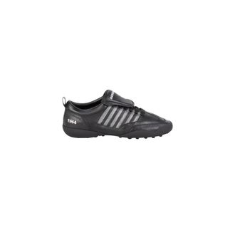 Dsquared2 Schwarze Leder-Fu&szlig;ballschuhe - Stilvoll - - Shoes - Herren - Schwarzk - 42 EU