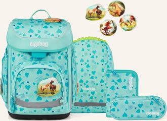Ergobag Schulranzen-Set Cubo Set blau