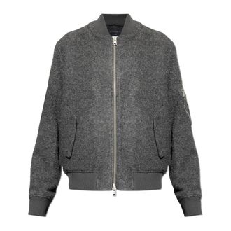 AllSaints Homme, Vestes, Gris, Taille: L Saku Bomber Jacket
