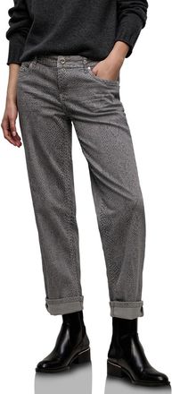 Street One Snake Print Jeans Grey Snake Washed 34