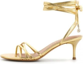 Guess Femme, Chaussures, Jaune, Taille: 38 EU Sandales &agrave; Talons Hauts