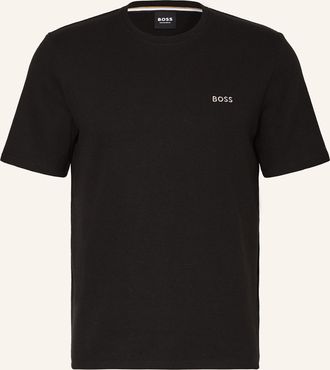 HUGO BOSS Schlafshirt schwarz