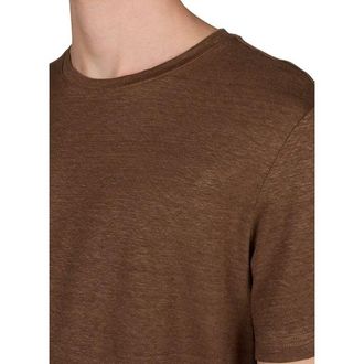 Pierre Cardin T-shirt manches courtes en lin m&eacute;lang&eacute;