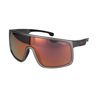 Carrera Homme, Accessoires, Gris, Taille: ONE Size Lunettes de Soleil Gris M&eacute;tallis&eacute; Style Ducati