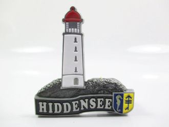 Generic Hiddensee Magnet Metall Souvenir Germany Deutschland Leuchtturm Dornbusch
