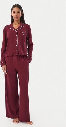 Polo Ralph Lauren Pyjama 4P0229 Dunkelrot Relaxed Fit